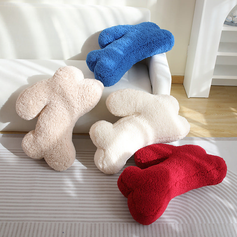 HKM-208723 Colorful Rabbit Plush Pillow for Living Room Sofa Decoration ...