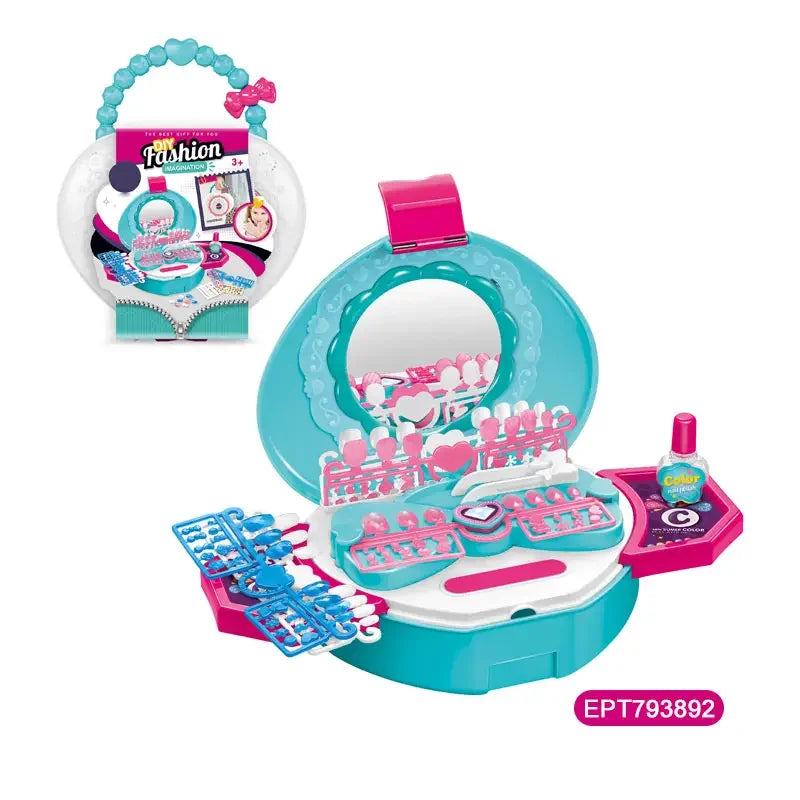 HKM-531667 DIY Manicure Play Set for Girls - Educational Pretend Play ...