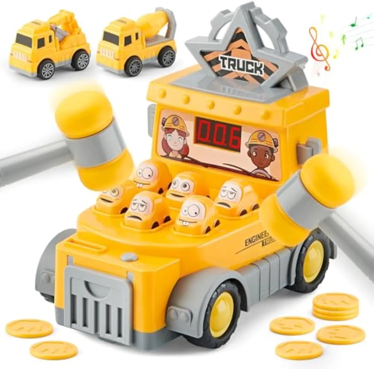 HKM-534099 Interactive Children's Whack-a-Frog Arcade Game for Parent ...
