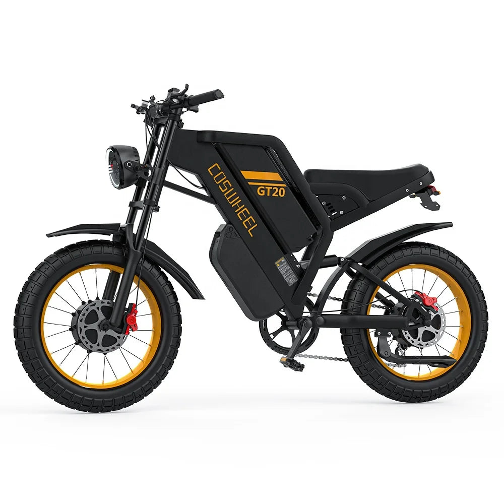 HKM-722387 Dual Motor Electric Mountain Bike with 3000W Power and 48V ...