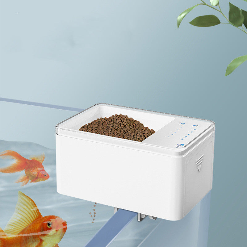 HKM-728275 Digital Automatic Fish Feeder with LED Screen for Fish Tanks ...
