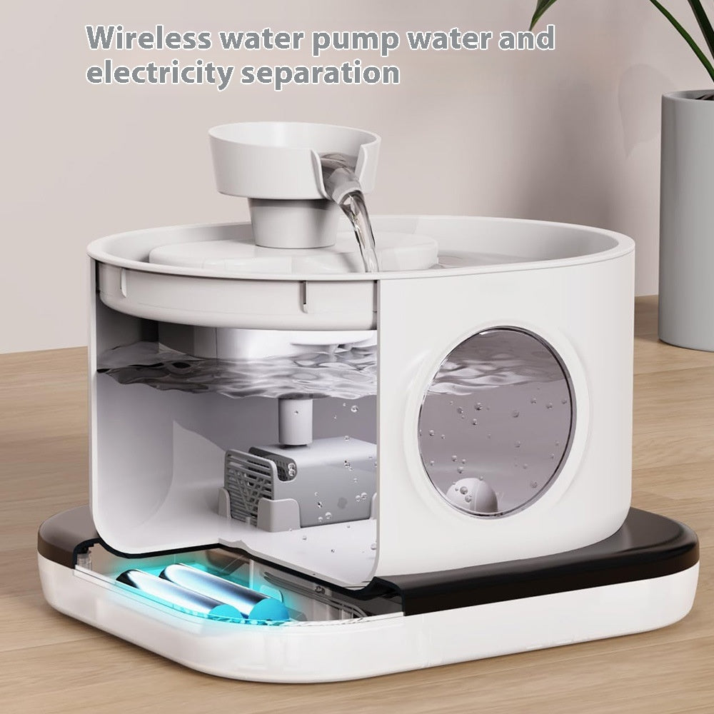 HKM-846035 Wireless Intelligent Induction Cat and Dog Water Fountain ...